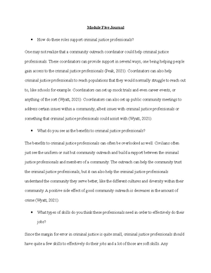 CJ 112 2-2 Module Two Quiz - Module Two Quiz Question 1 points What ...