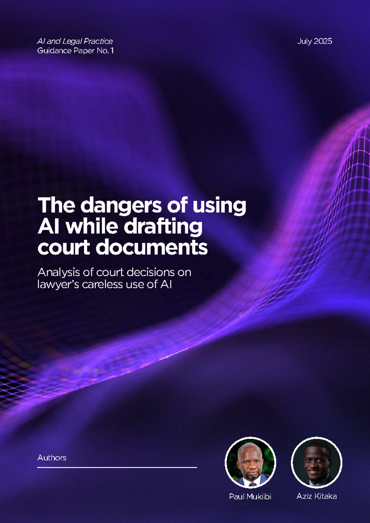 AI Dangers in Drafting Court Documents: Guidance for Ugandan Lawyers ...