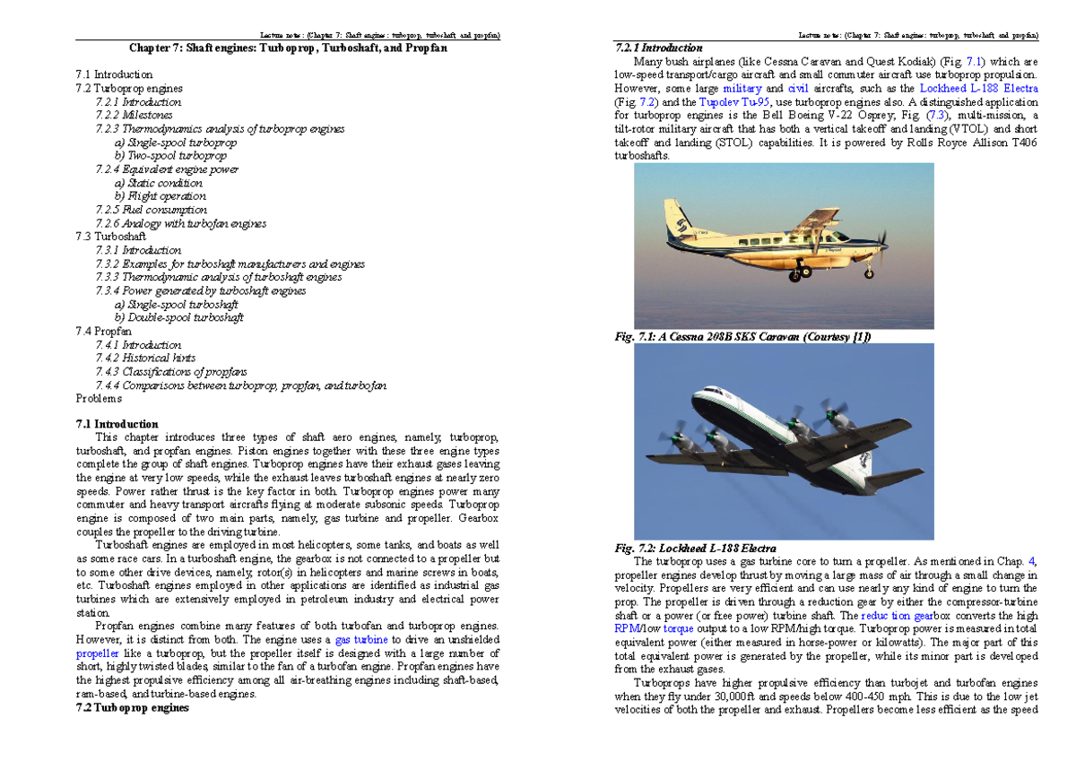 7 Turboprop, Turboshaft, and Propfan all (7vd+21bt) - Chapter 7: Shaft ...