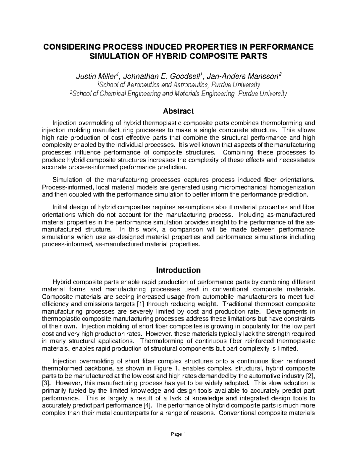 Investigation of Forming Behavior in Thermoplastic UD Tape Laminate ...