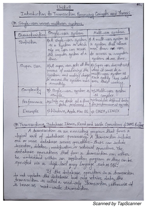 UTC DSAP - excellent - United Technical College Level: Bachelor ...