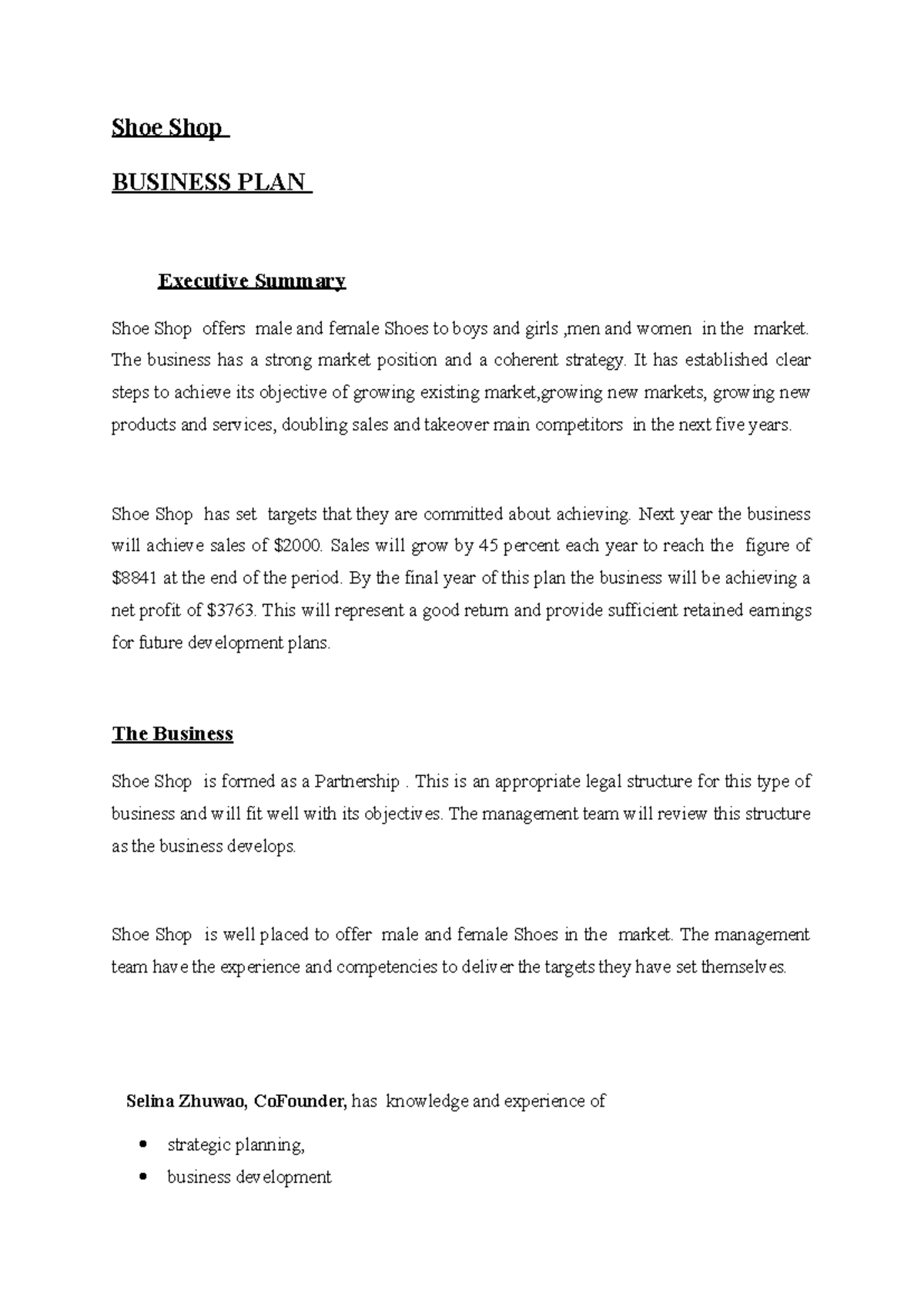 Seli BP - These documents helps in studying and learning - Shoe Shop ...