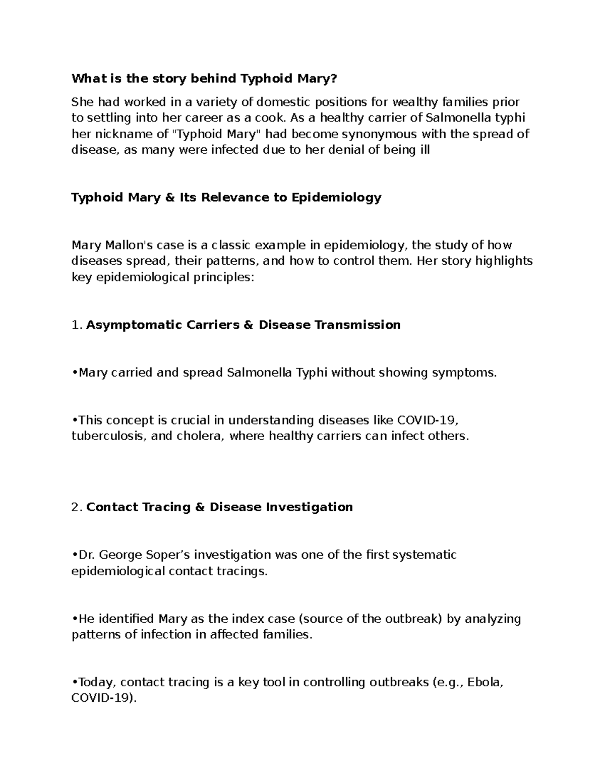 Mary Typoid Story - Typiod marry storry - What is the story behind ...