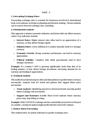 International Financial Management notes pdf MBA - LECTURE NOTES ...