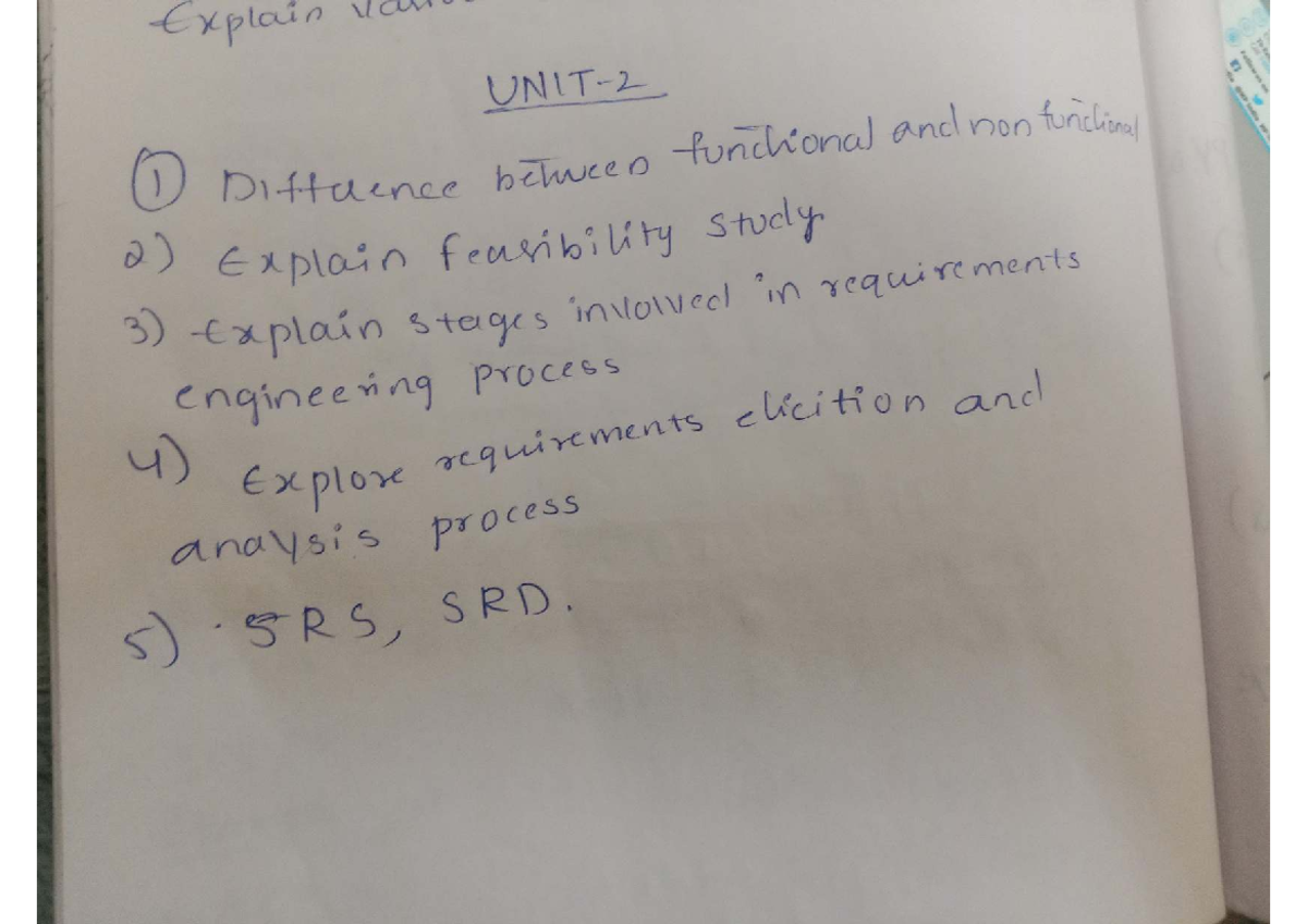 Functional vs Non-Functional Requirements & Feasibility Study (SE 40 ...