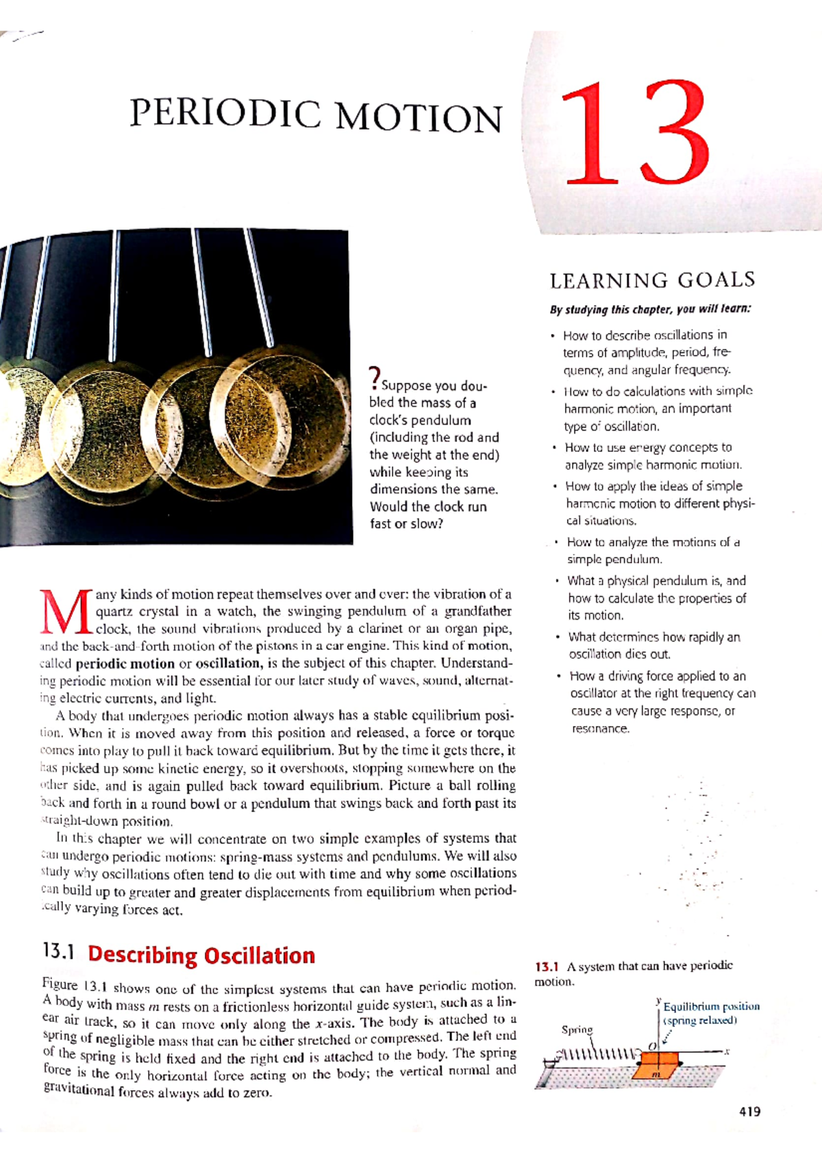 **New Title:** PHY 104 Lecture Notes: Understanding Simple Harmonic ...