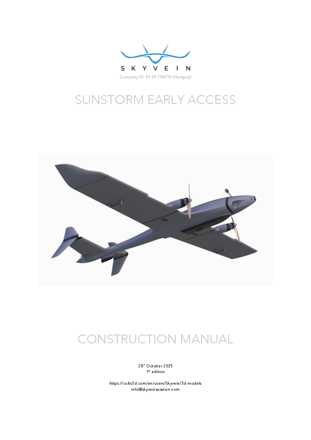 SV-15-EA Construction Manual: Sunstorm Guide (1st Edition) - Studocu