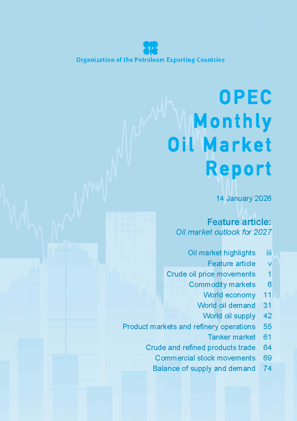 OPEC Monthly Oil Market Report (MOMR) - January 2026 Insights - Studocu