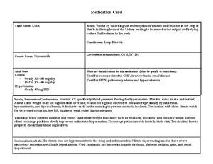Lantus - ACTIVE LEARNING TEMPLATES TherapeuTic procedure A Medication ...