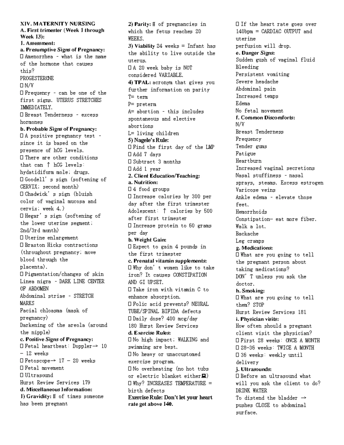 Common OB Medical Terminology Abbreviations - COMMON OB MEDICAL ...