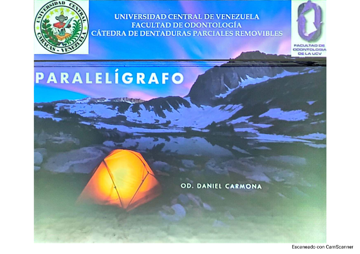 Protesis Parciales Removibles: Uso del Paralelígrafo en Odontología ...