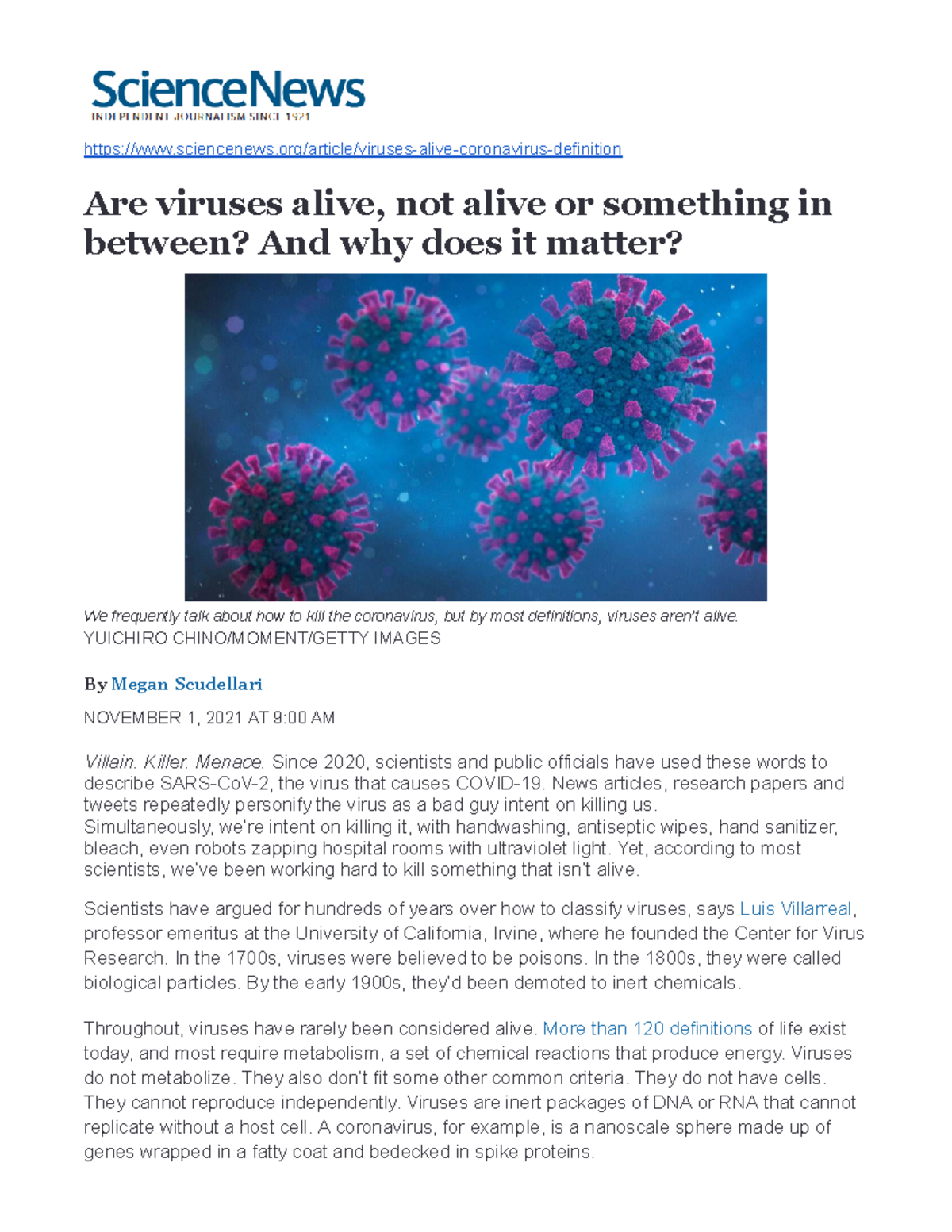 Are Viruses Alive? Examining the Living Status Debate - Studocu