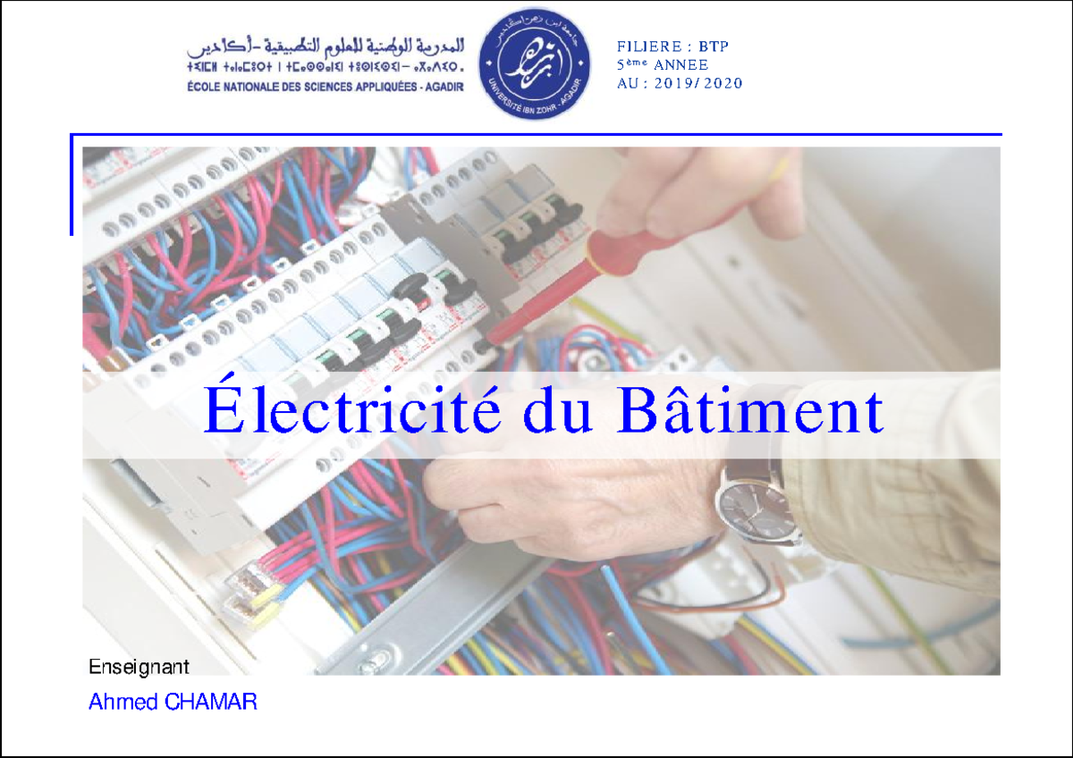 Electricite-batiment-cours-1-v2-2019 compress - Électricité du ...