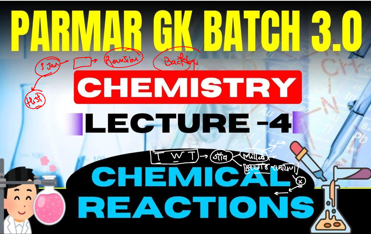 Chemical Reactions: Physical & Chemical Changes - CHEM101 Notes - Studocu