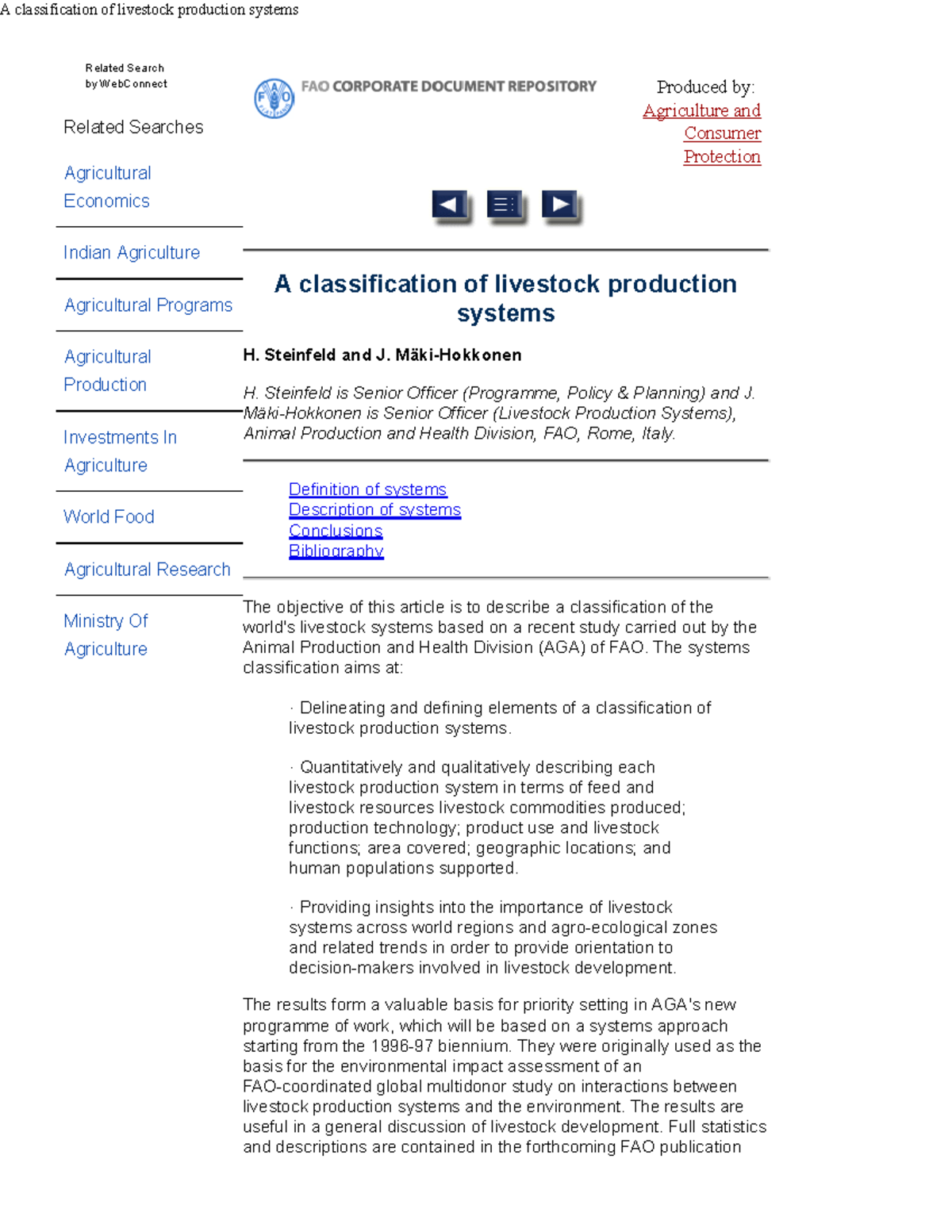 A Classification of Livestock Production Systems: Insights and Trends ...