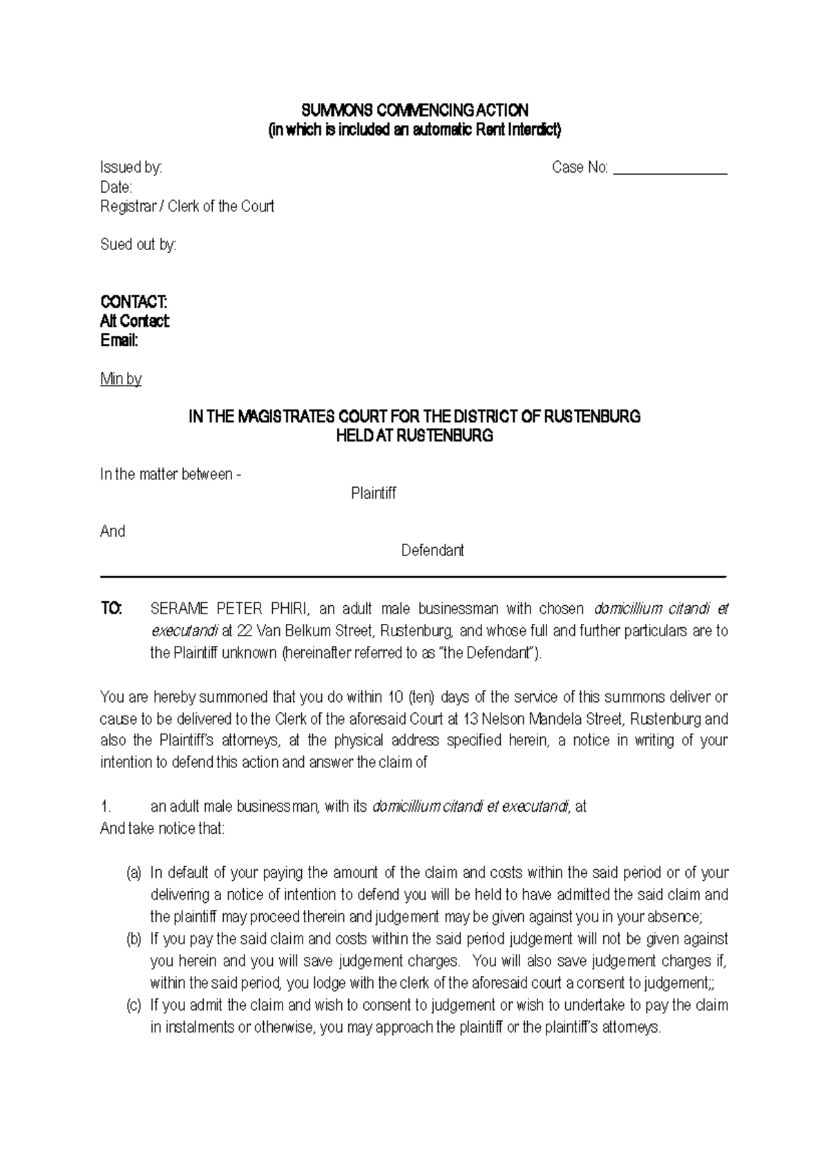 DIES - Summary of Time Periods and Calculation Rules in Legal Context ...
