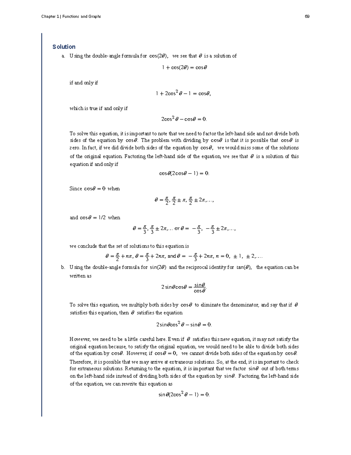 Calculus Volume 1 - Part 39: Chapter 1 Functions & Graphs Solutions - Studocu