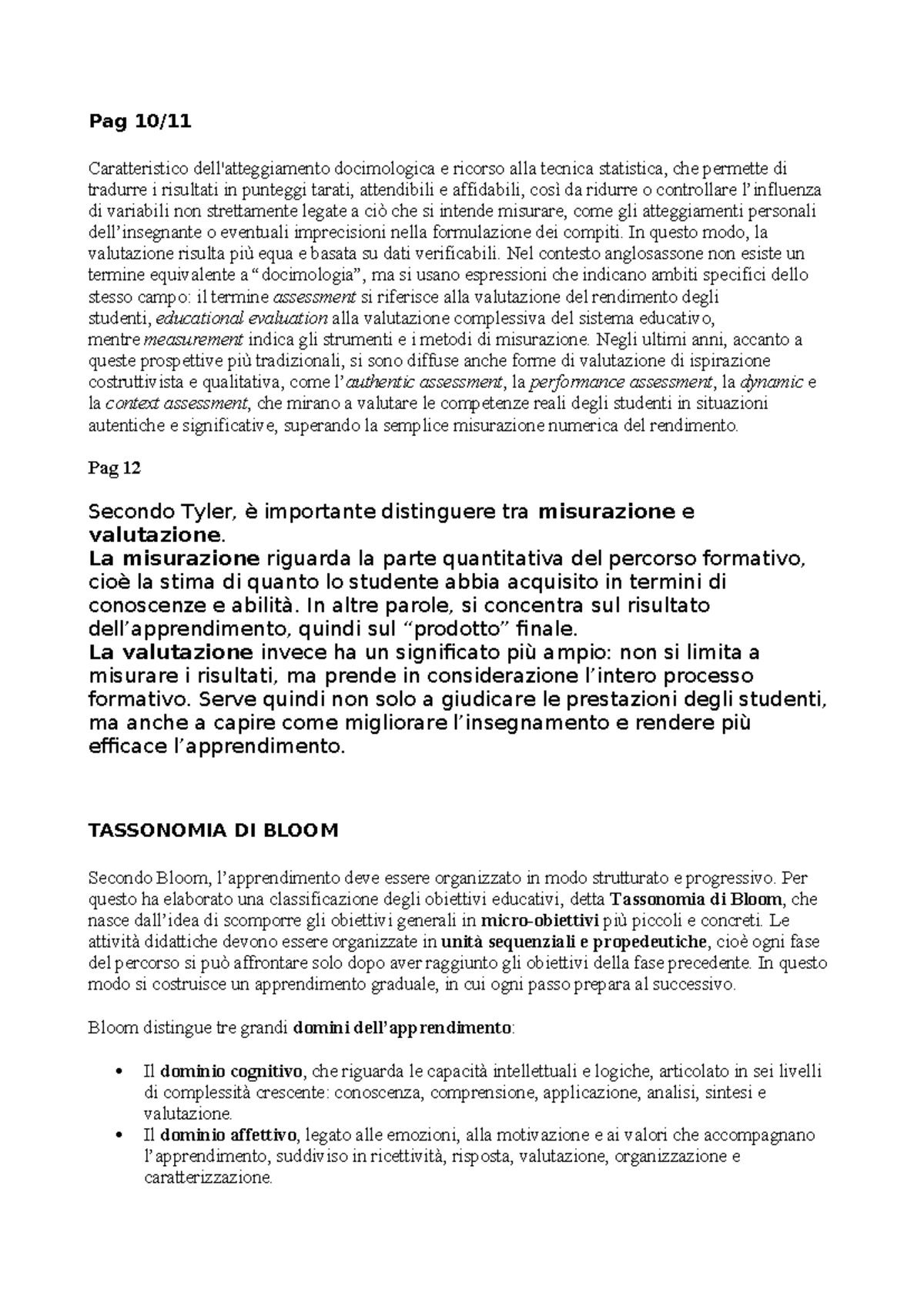 Modelli e Strumenti per la Valutazione Educativa: Approfondimenti e ...