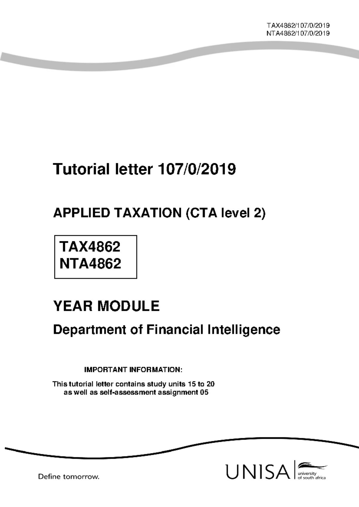 ITC Paper 1 Question 1 Kubanda - ITC April 2021 1 © SAICA 2021 QUESTION ...