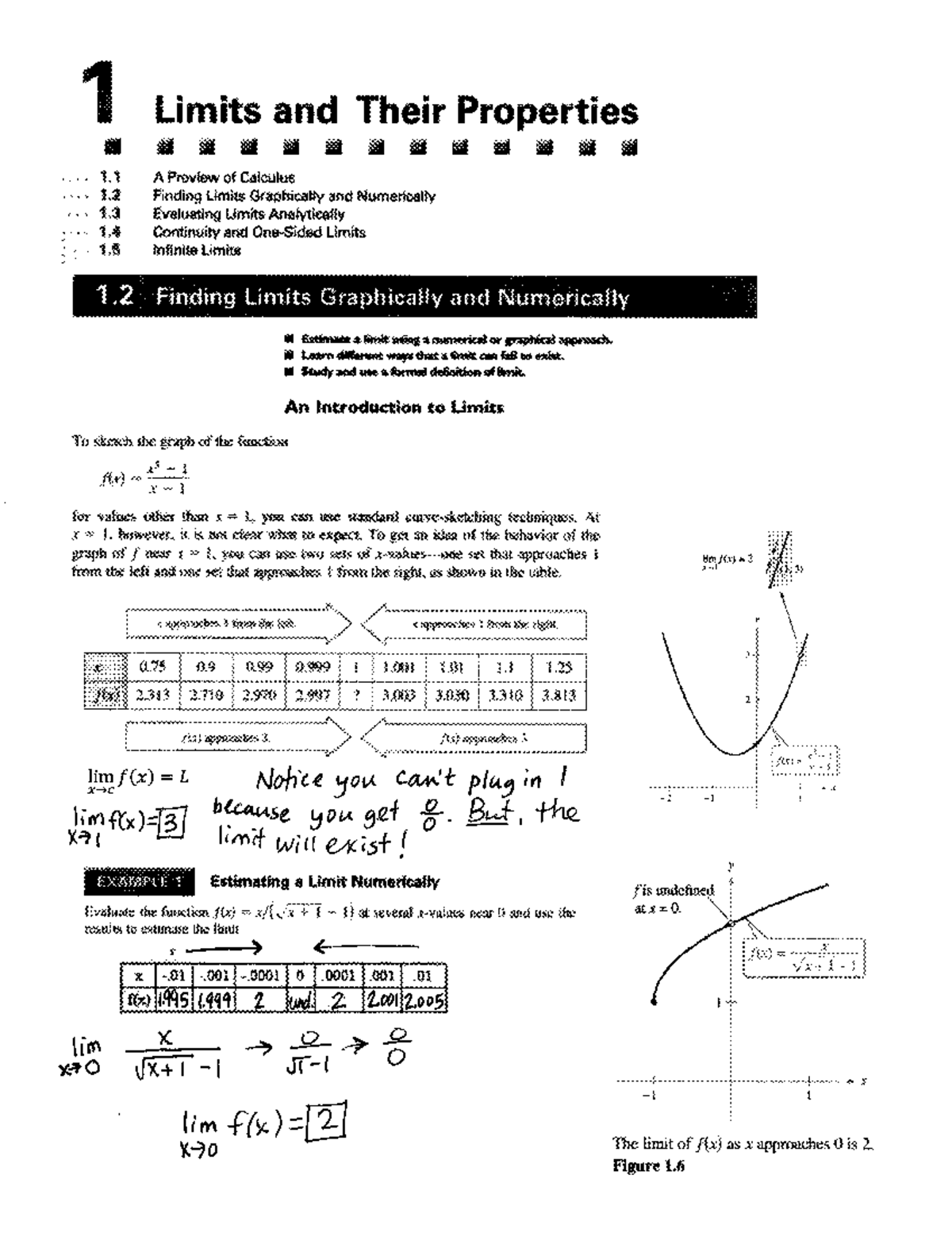 Calculus 1: Limits and Properties - Worked Examples and Solutions - Studocu