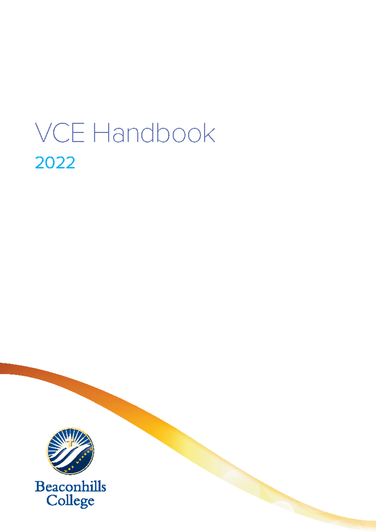 VCE-Handbook-2022 - ishsbndkxoco - VCE Handbook 2022 CONTENTS VCE ...
