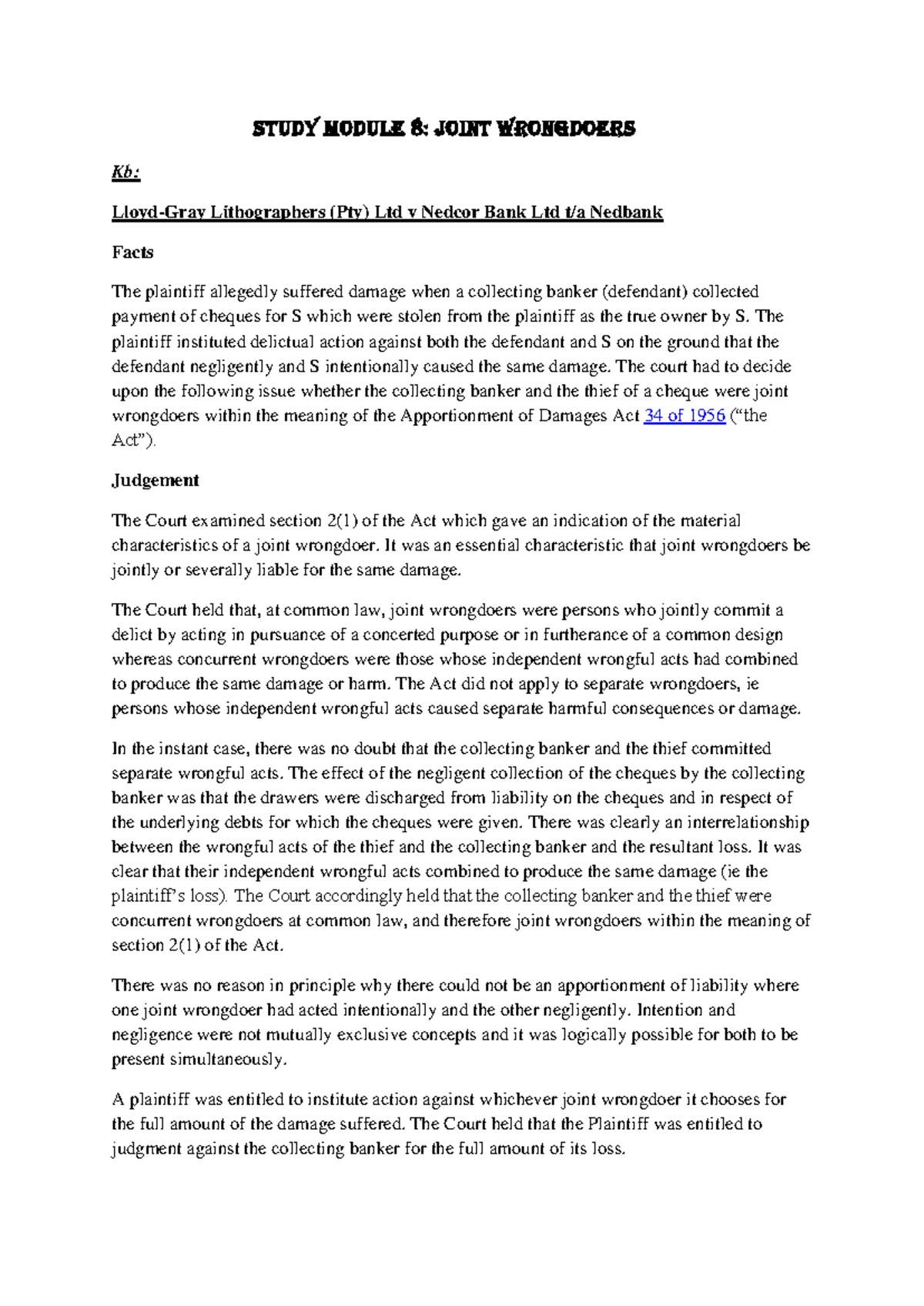 LAW of Succession Case Law - LAW OF SUCCESION CASE LAW AND LEGISLATION ...