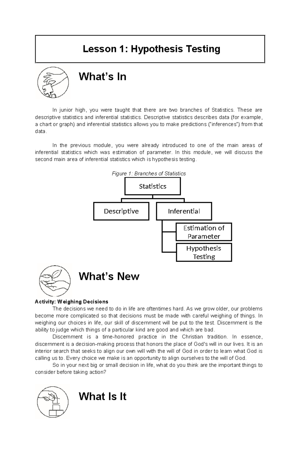 Lesson-1-Hypothesis-Testing-April-15-16 - Lesson 1: Hypothesis Testing ...