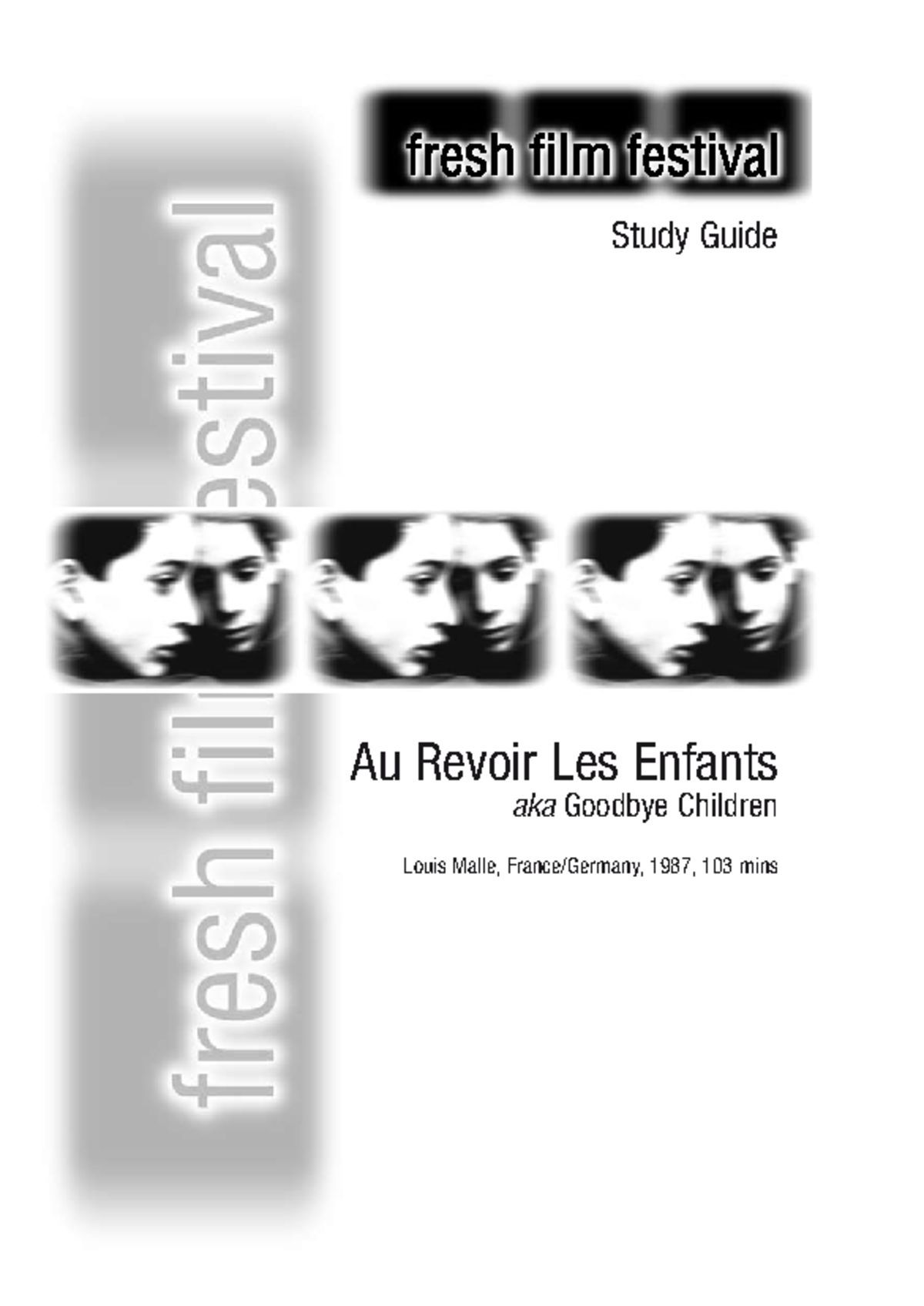Au Revoir Les Enfants (1987): A Detailed Study Guide and Analysis - Studocu