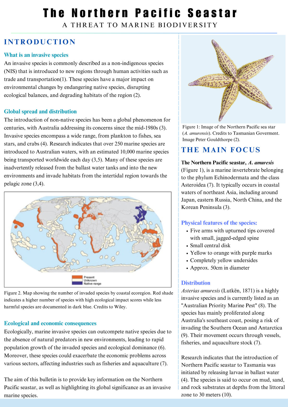 Final Exam Study Guide: Invasive Species Impact on Marine Ecosystems ...