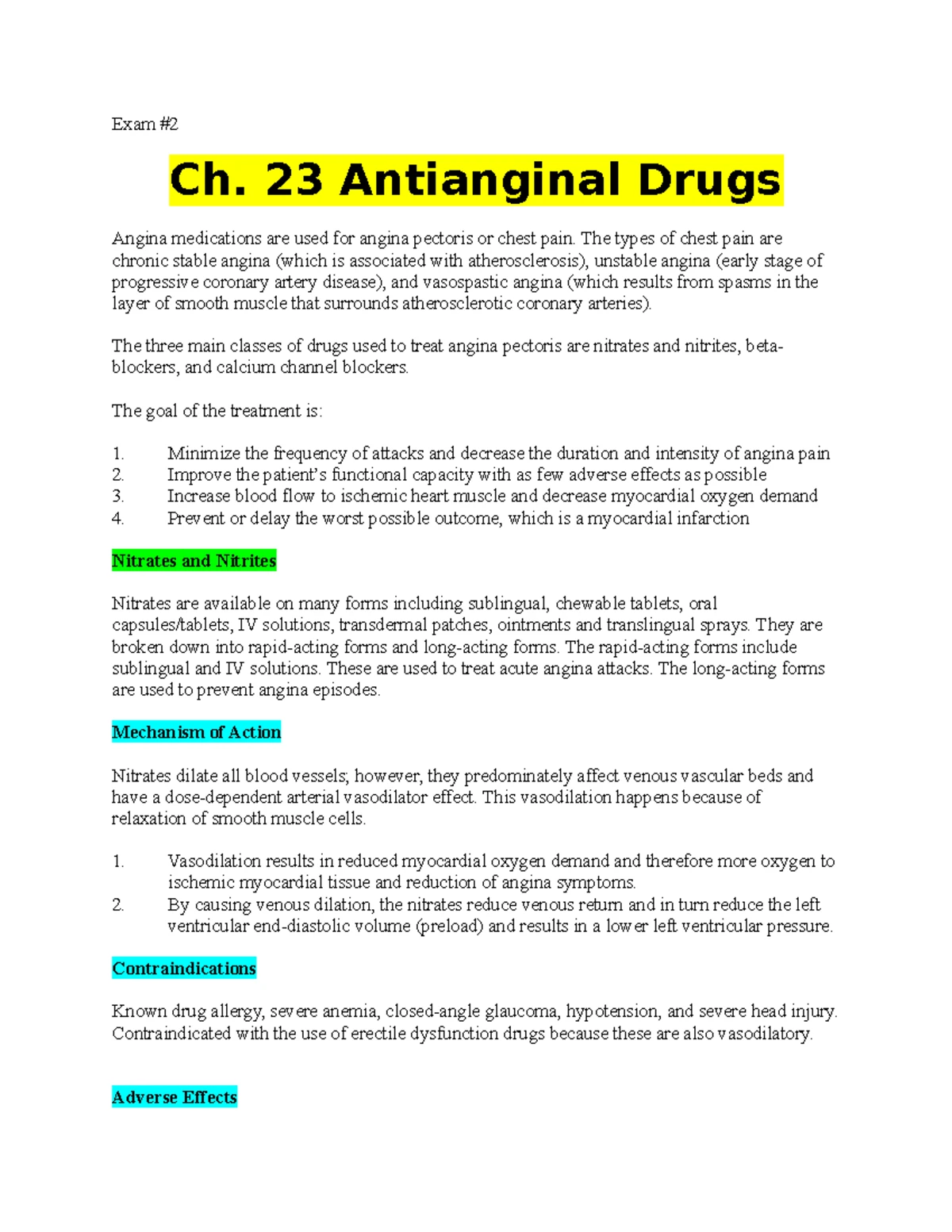 Syringe and Needles Practice Worksheet - UNIT 4 Administration of ...