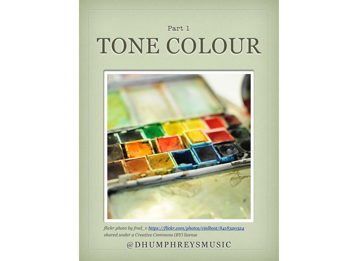 Tone Colour in Music: Understanding Sound Sources (BOSTES Stage 6 ...