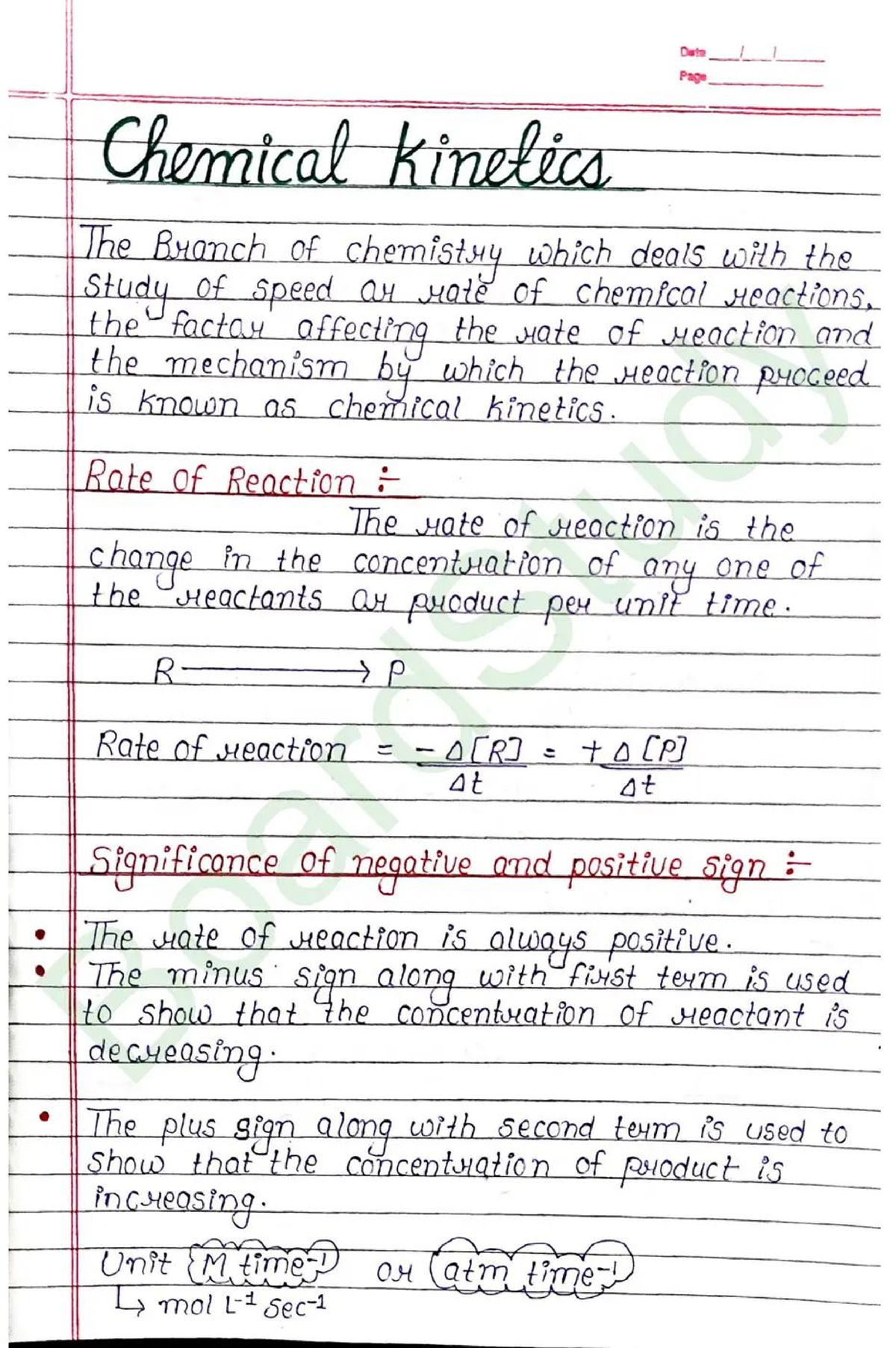 Chemical Kinetics: Understanding Reaction Rates and Influencing Factors ...