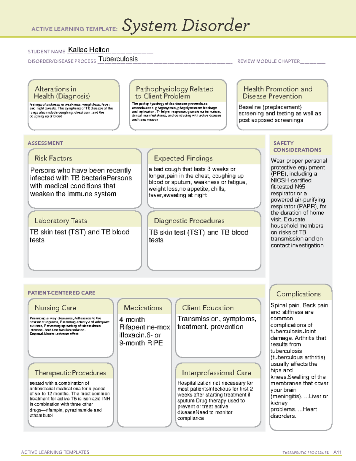 -Active Learning Template Tuberculosis - ACTIVE LEARNING TEMPLATES ...