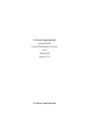 3-2 Assignment - CJ 340 Module Three Assignment Template Complete this ...