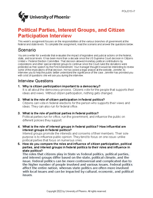 [Solved] In the US elections occur at the local state and national ...