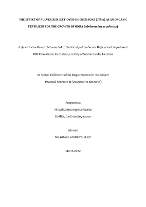 3is Q2 Module 2 - Reporting Findings, Drawing Conclusions and Making ...