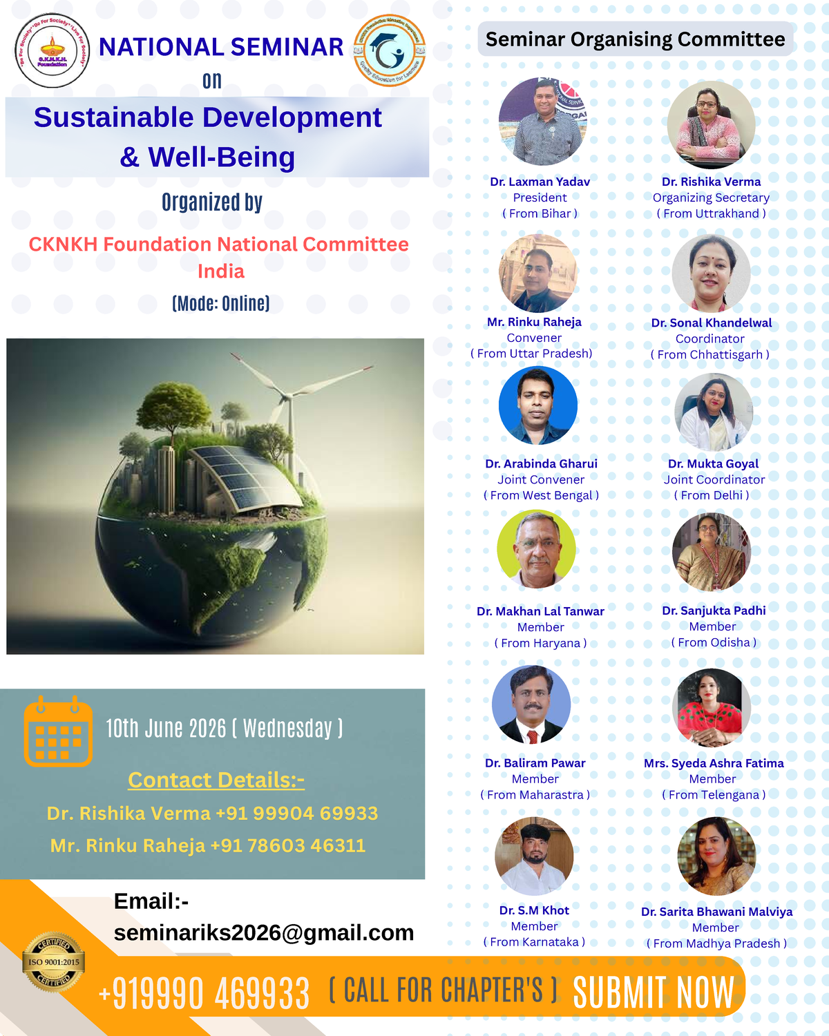 National Seminar on Sustainable Development & Wellbeing (2026) - Studocu