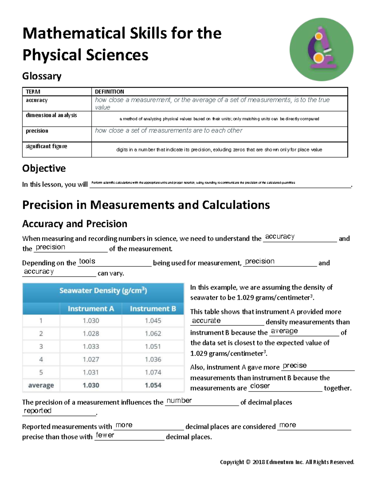 574149-Guided Notes: Precision & Accuracy in Measurements - Studocu