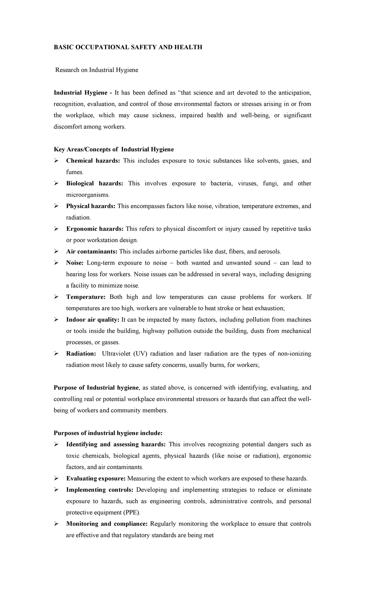 HIRAC - Hazard Identification, Risk Assessment, and Control Overview ...