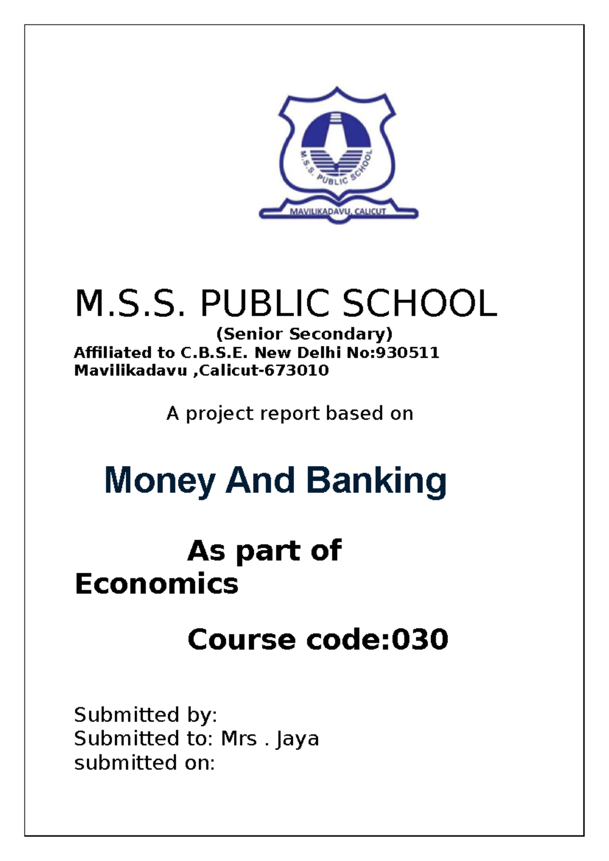 New Microsoft Word Document - Bachlor of commerce - M.S. PUBLIC SCHOOL ...