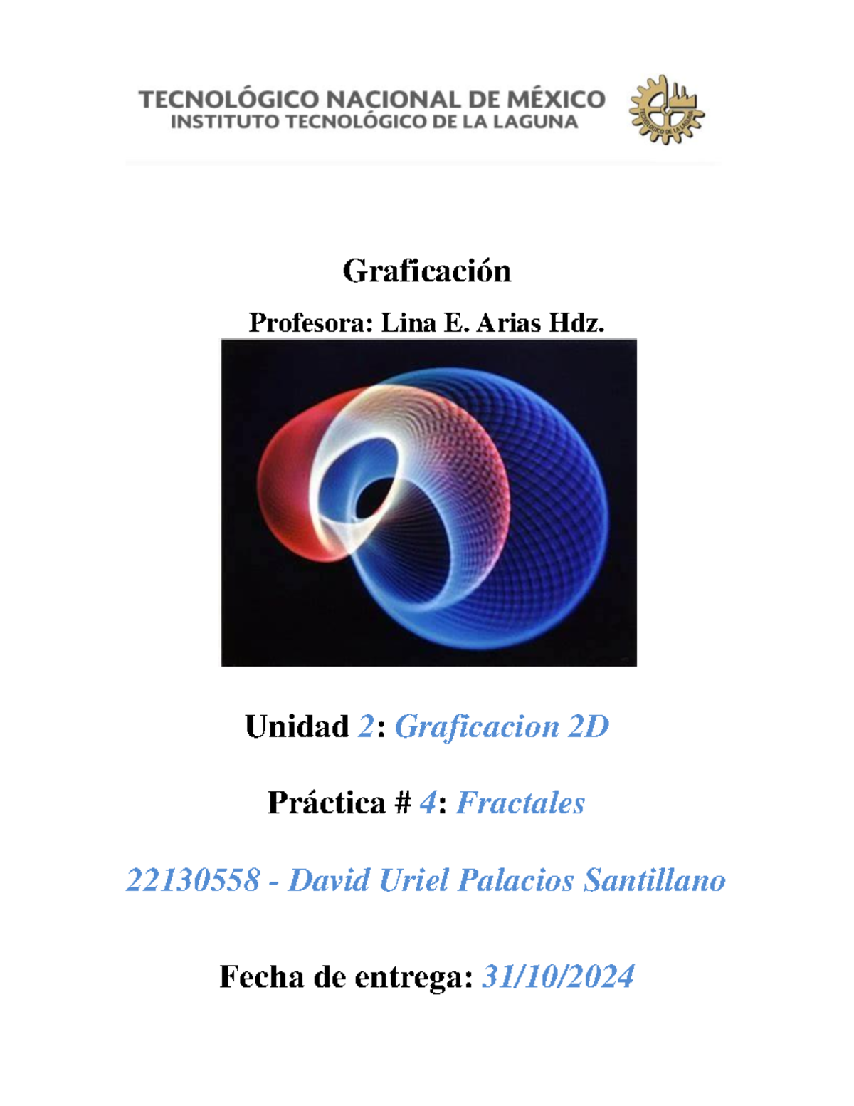 T4: Práctica de Fractales en Java - 22130558 - Studocu