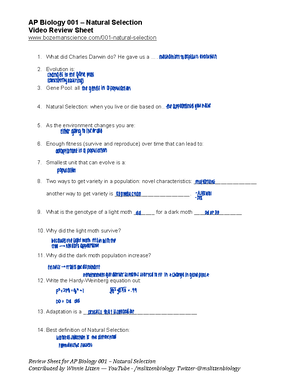 AP Biology Standard Deviation Practice worksheet - (a) n (b) x (c) є (d ...