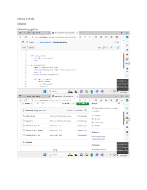 CIS 261 - Strayer - Object-Oriented Computer Programming I - Studocu