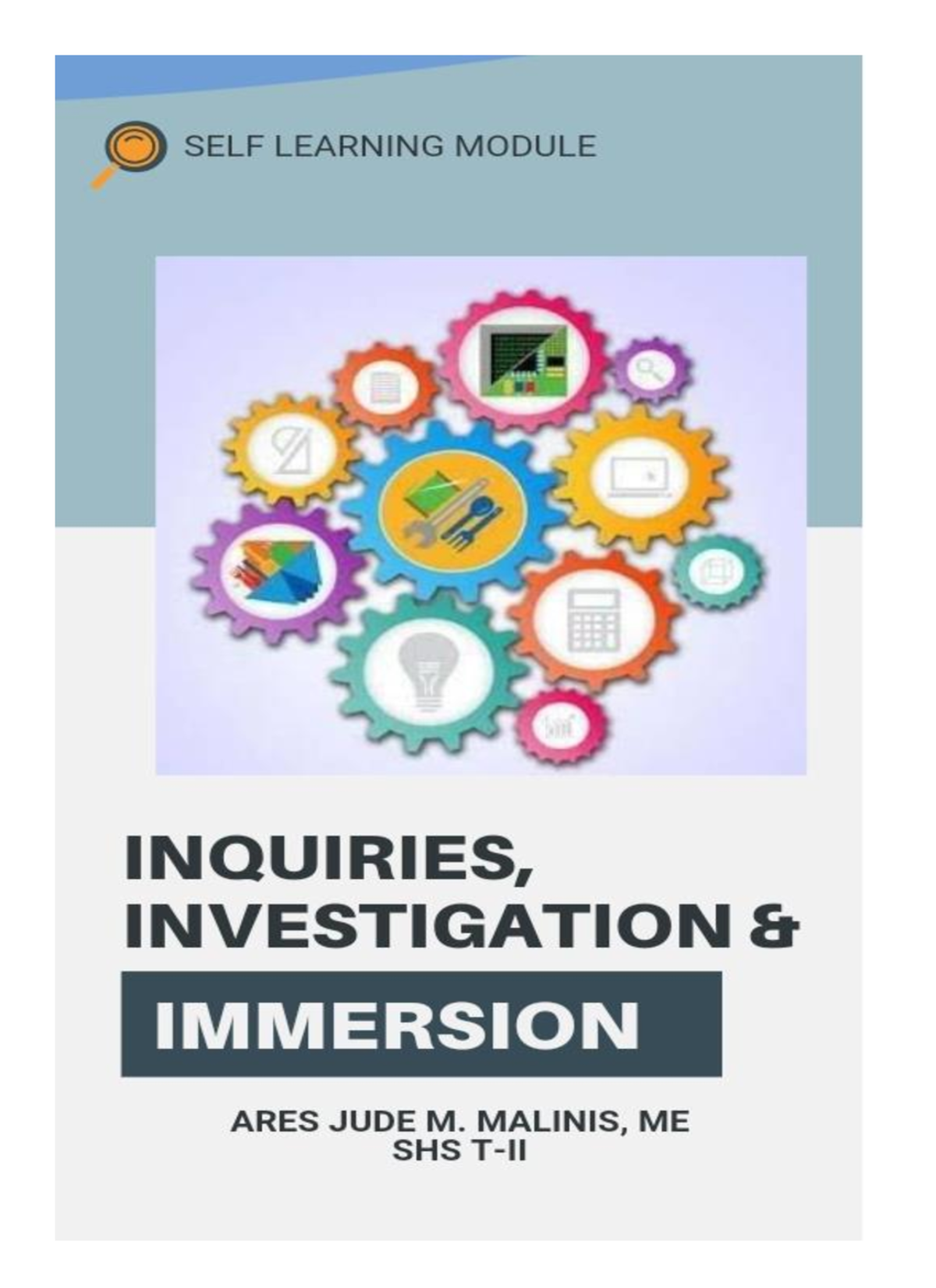 3Is Q1 W2-W5-2 - For senior high students - Learning Module in ...