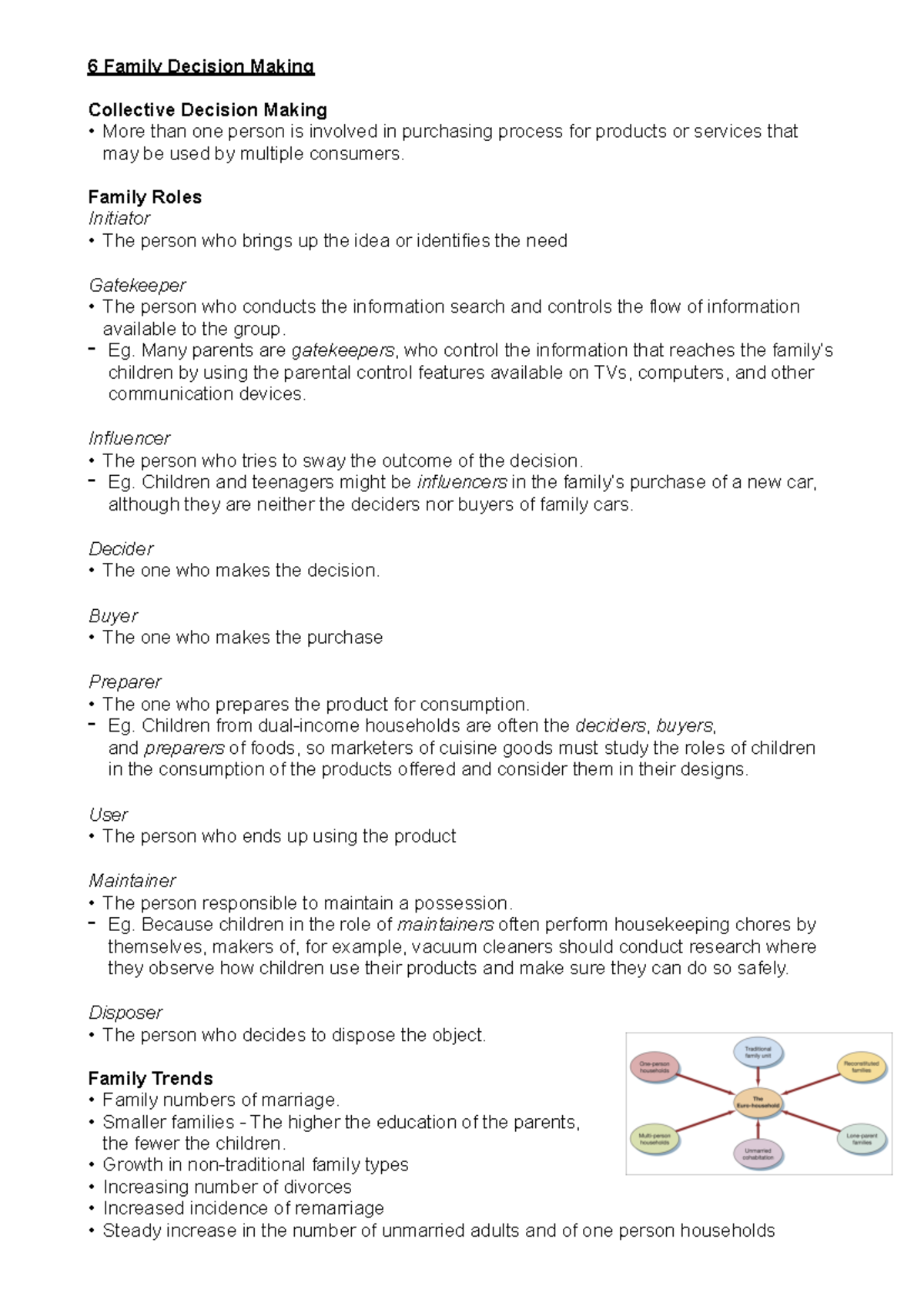 6 Family Decision Making: Roles, Trends, & Generational Influences ...
