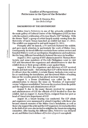 Module 1 Forensic 5 LIE Detection - FORENSIC 5- LIE DETECTION AND TECHNIQUES By: Rico T. Musong ...