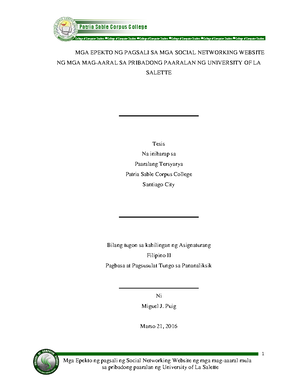 Dulang Panradyo at Sining Pantanghalan - DULANG PANRADYO Ang Dulang ...