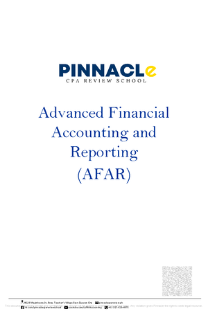 AR - Accomplishment report sample - Financial Accounting - Benguet ...