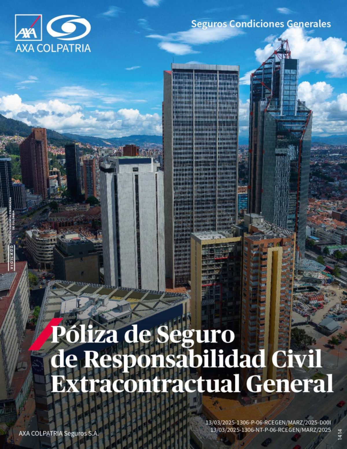 Póliza de Seguro de Responsabilidad Civil General - RCEGEN 2025 - Studocu