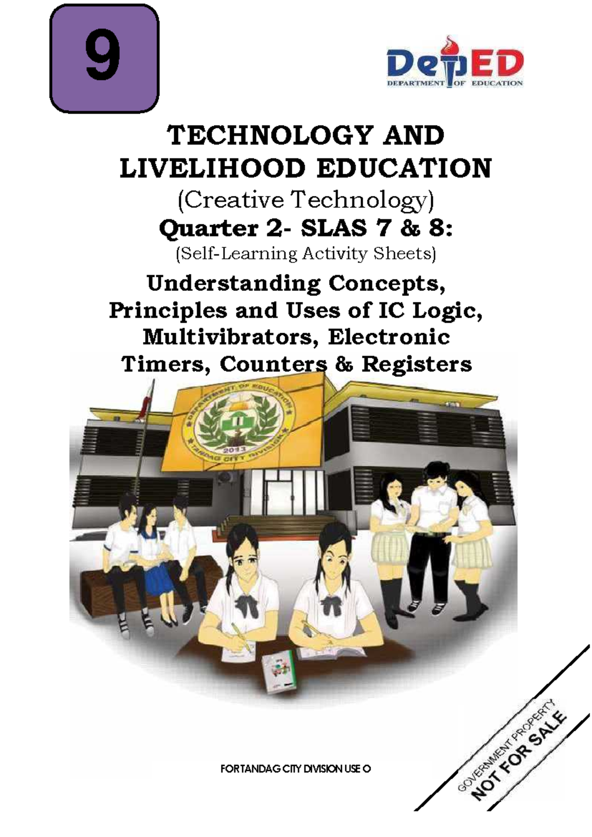 SLAS-78Q2-Creative-Tech 2: Concepts of IC Logic & Electronic Timers - Studocu